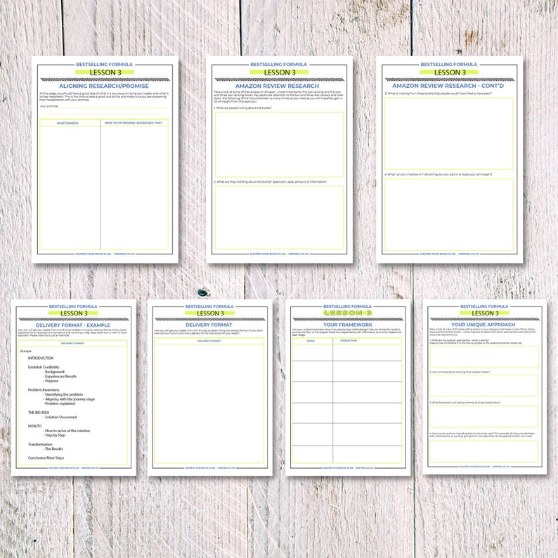 Non-fiction Book Planner With Word Count Tracker and Goal - Etsy