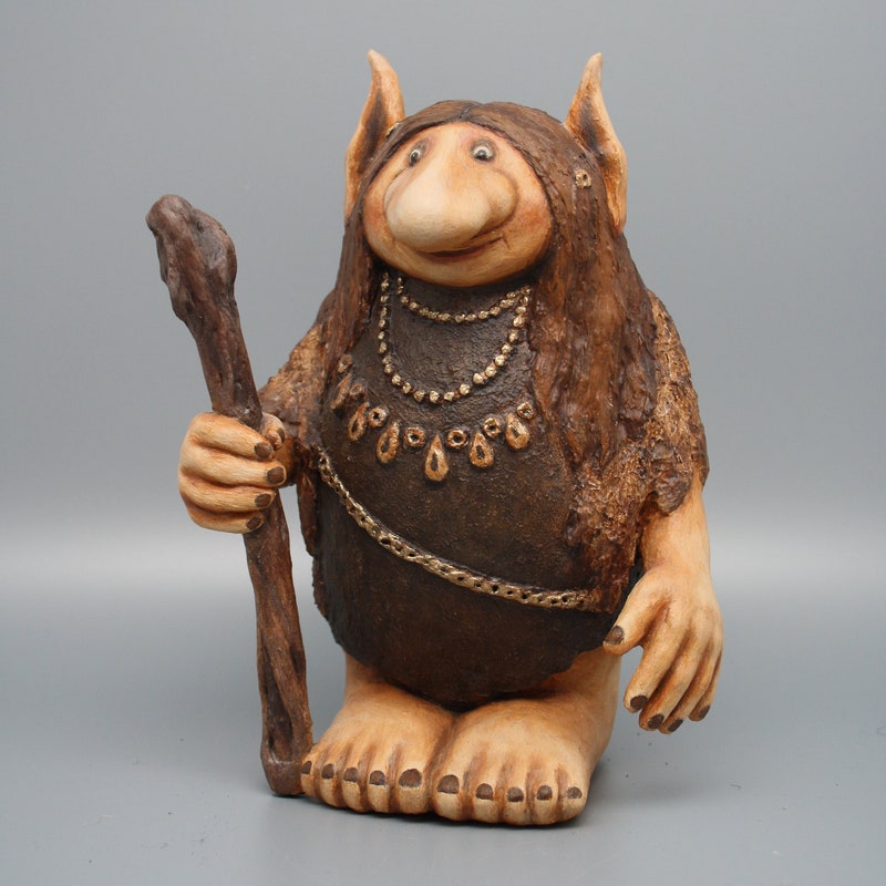 Troll Sculpture - Etsy