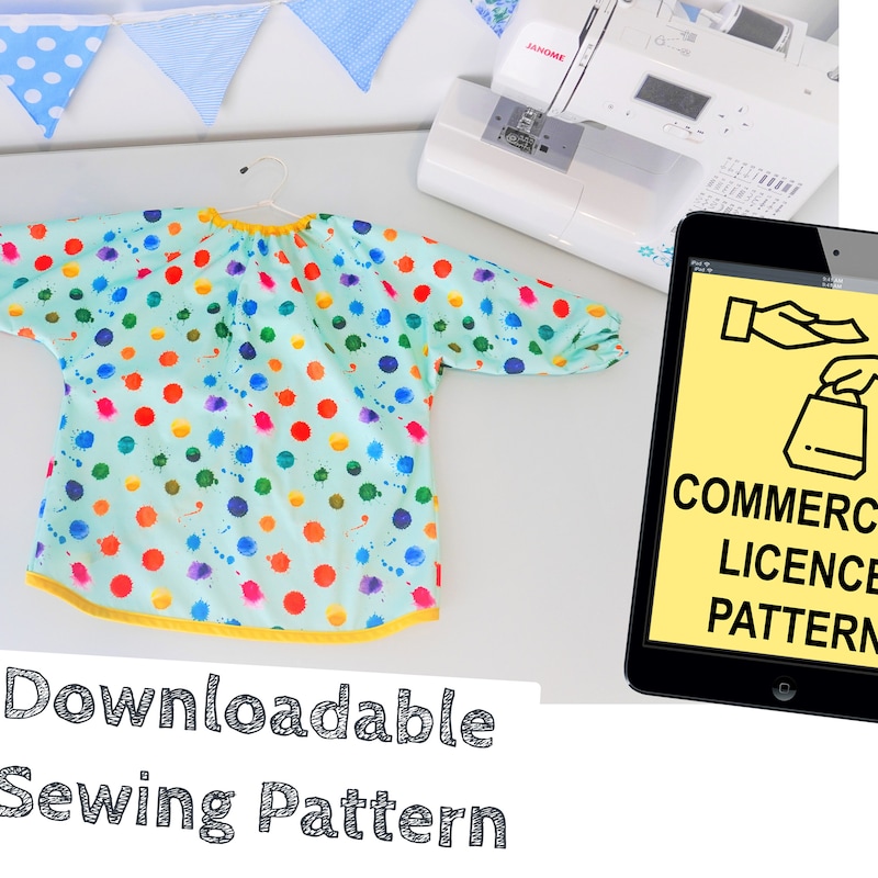 Artist Smock Pattern - Etsy UK