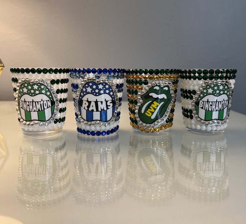 Bling Shot Glass for College Acceptance - Etsy