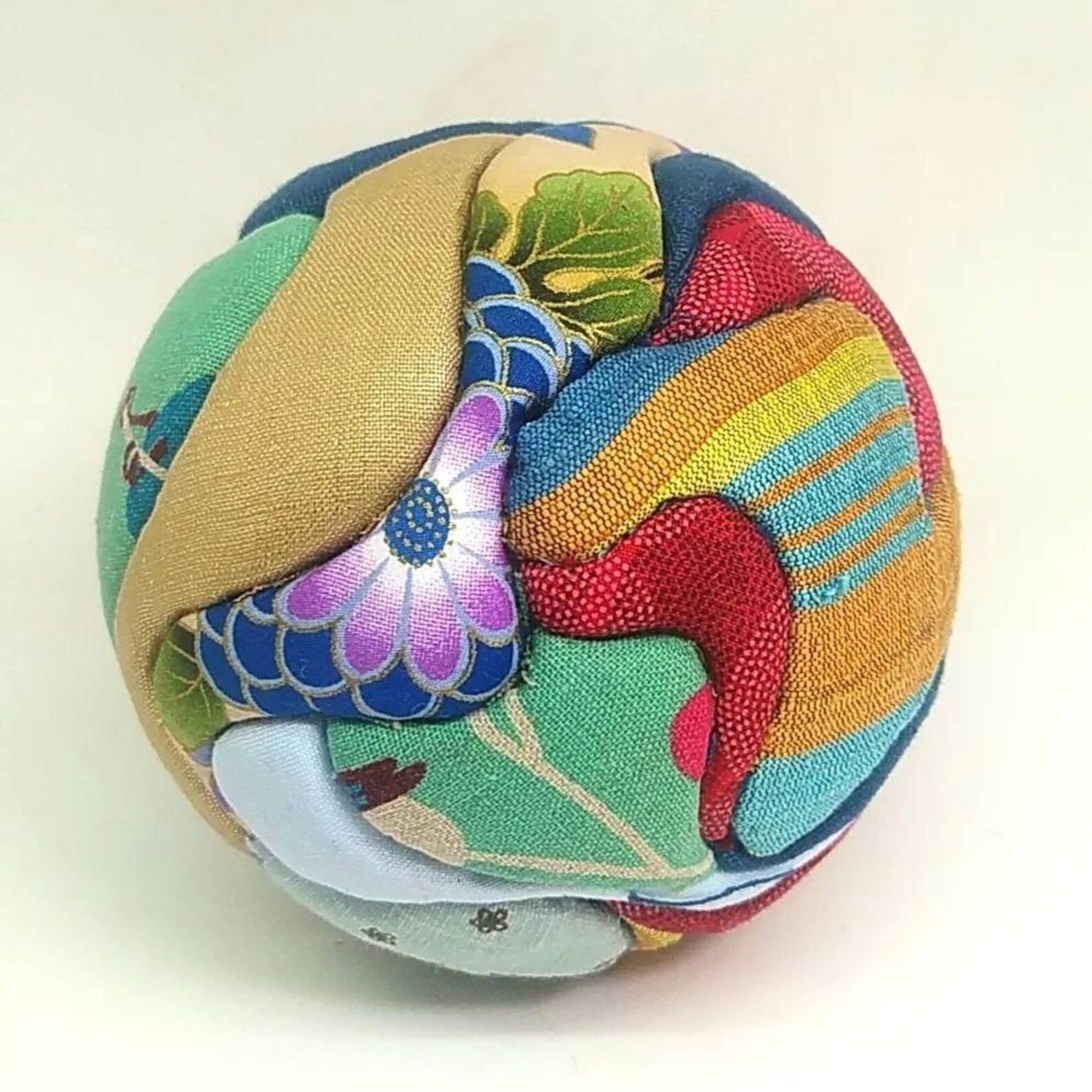 Kimekomi Medium Size Ball, Kimekomi Multicolor, Japanese Kimekomi Art ...