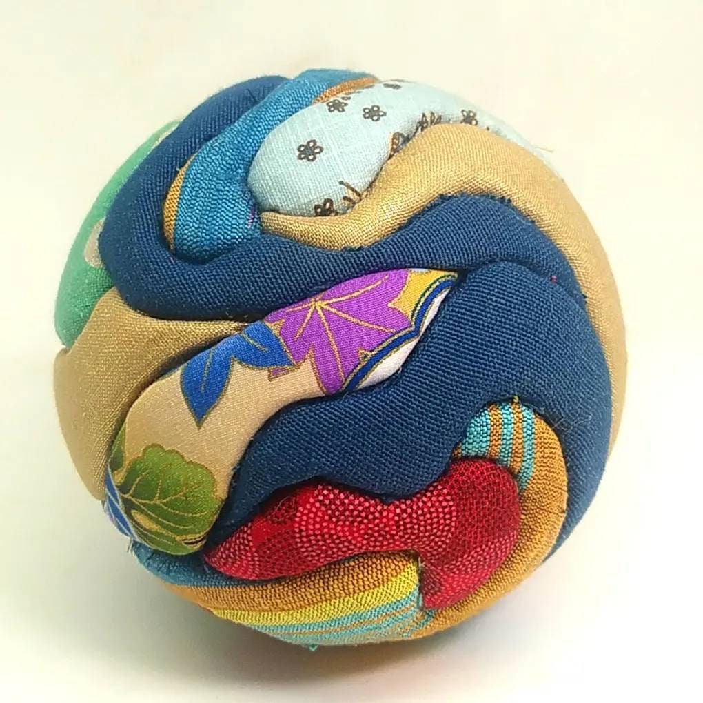 Kimekomi Medium Size Ball, Kimekomi Multicolor, Japanese Kimekomi Art ...
