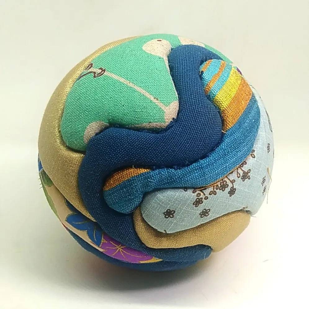 Kimekomi Medium Size Ball, Kimekomi Multicolor, Japanese Kimekomi Art ...