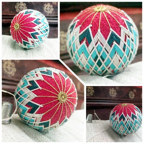 6 8 10 Guidelines Base of Japanese Temari Ball Choose From | Etsy