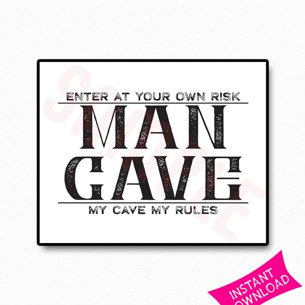 My Cave My Rules - Etsy