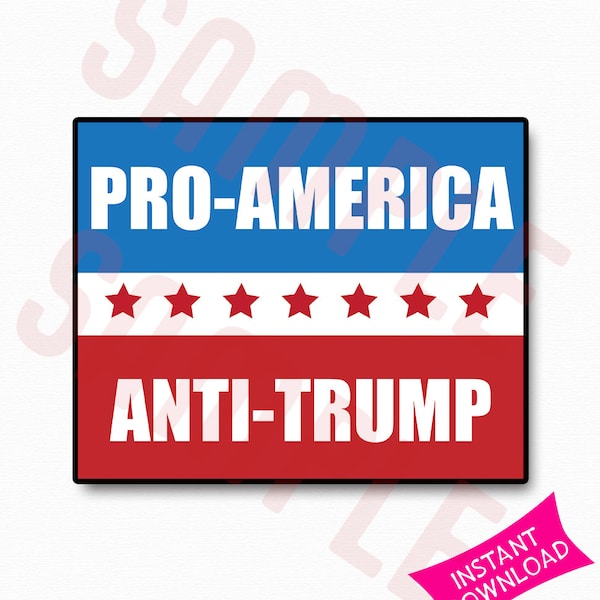 Anti Trump Signs for Protests - Etsy