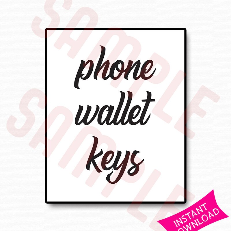 Keys Phone Wallet - Etsy