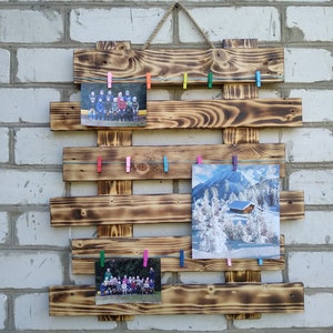 Photo Boards With Clips, Photo Board, Picture Display, Picture Board ...
