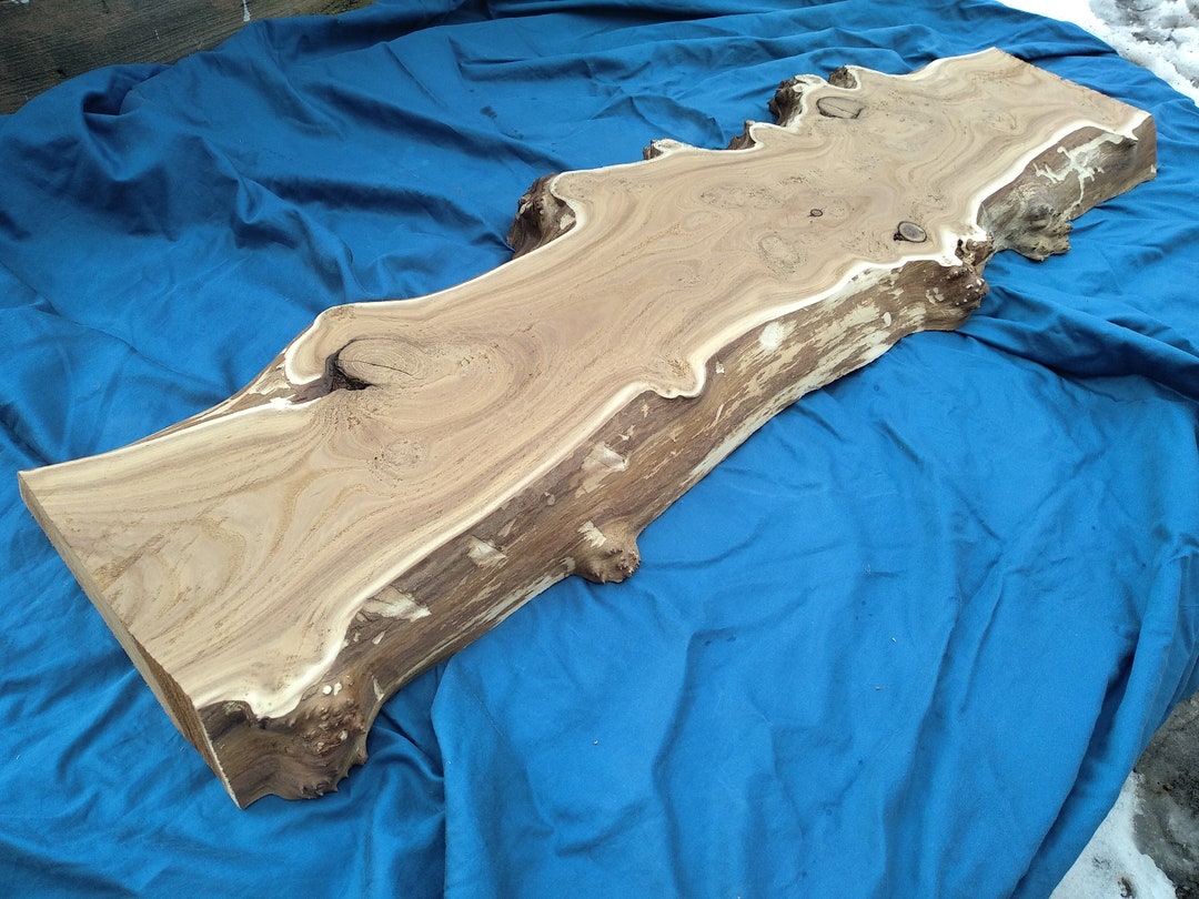 Hard Olive Live Edge Multi Figured Slab, Live Edge Wood Slab, Olive ...