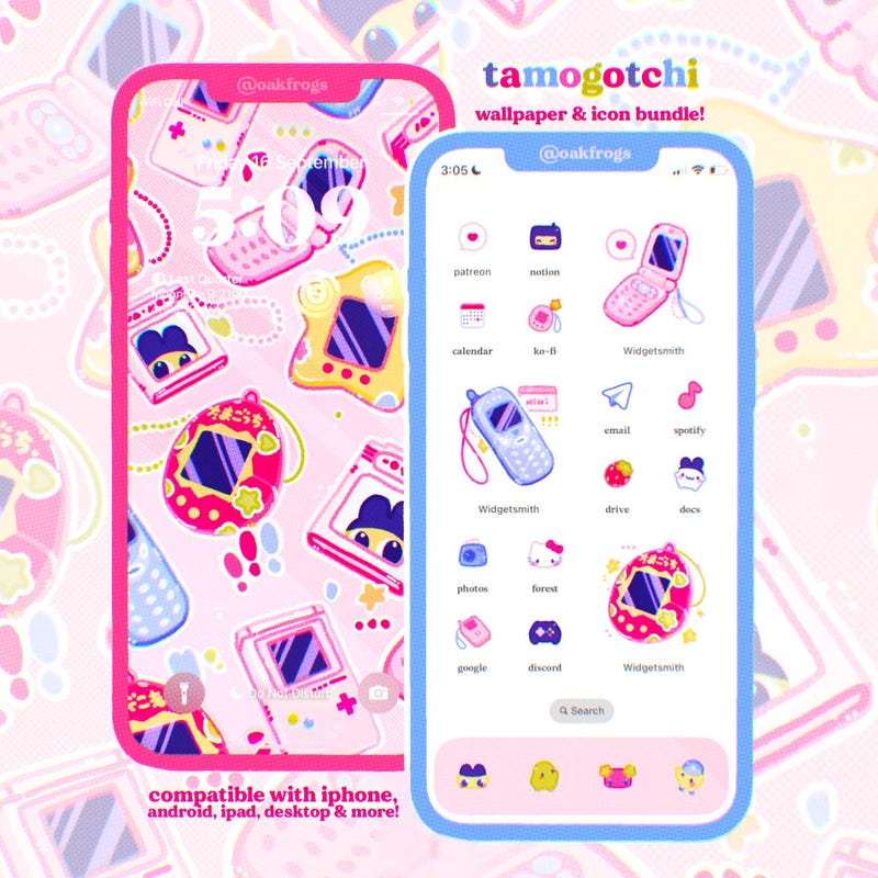 Tamagotchi Decor - Etsy