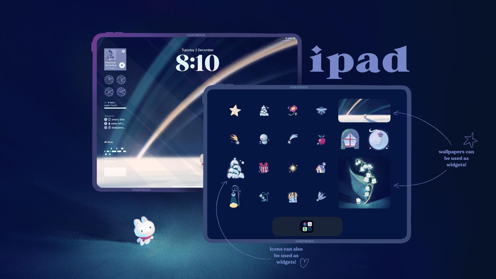 Winter Nights Icon Pack Ios iPhone iPad Tablet Android Desktop ...