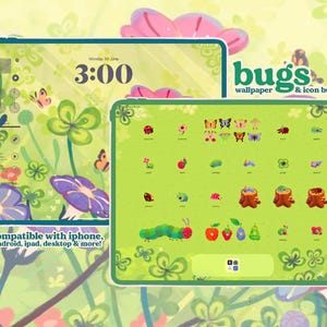 Bugs Icon Pack Ios iPhone iPad Tablet Android Desktop Wallpaper Theme ...