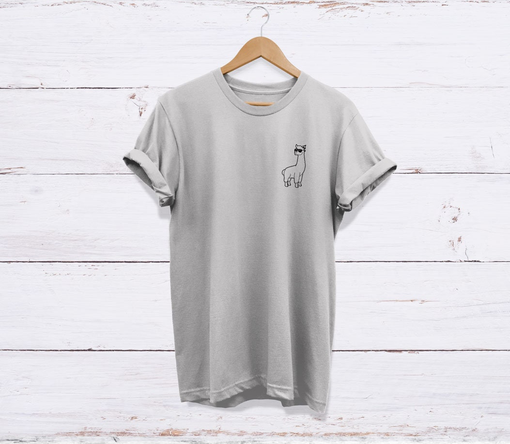 Cute Alpaca Shirt Alpaca Lover Gift High Quality Never - Etsy