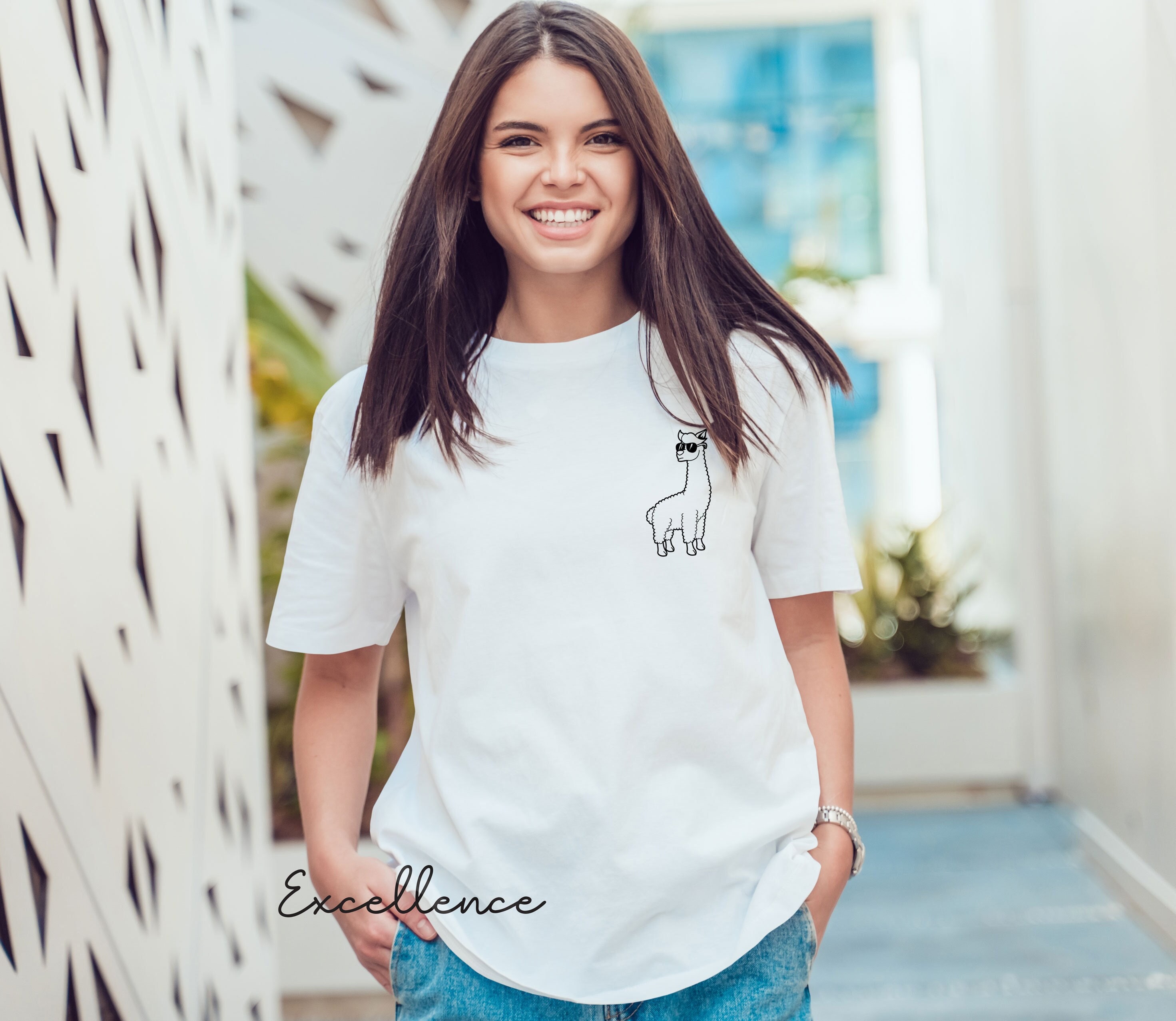 Cute Alpaca Shirt Alpaca Lover Gift High Quality Never - Etsy