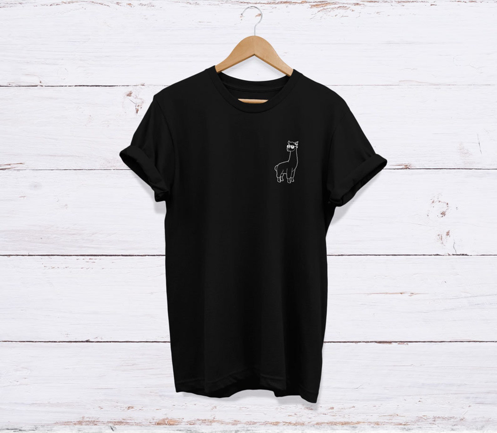 Cute Alpaca Shirt Alpaca Lover Gift High Quality Never - Etsy