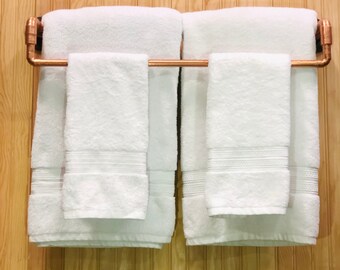 Copper Towel Rack | Etsy