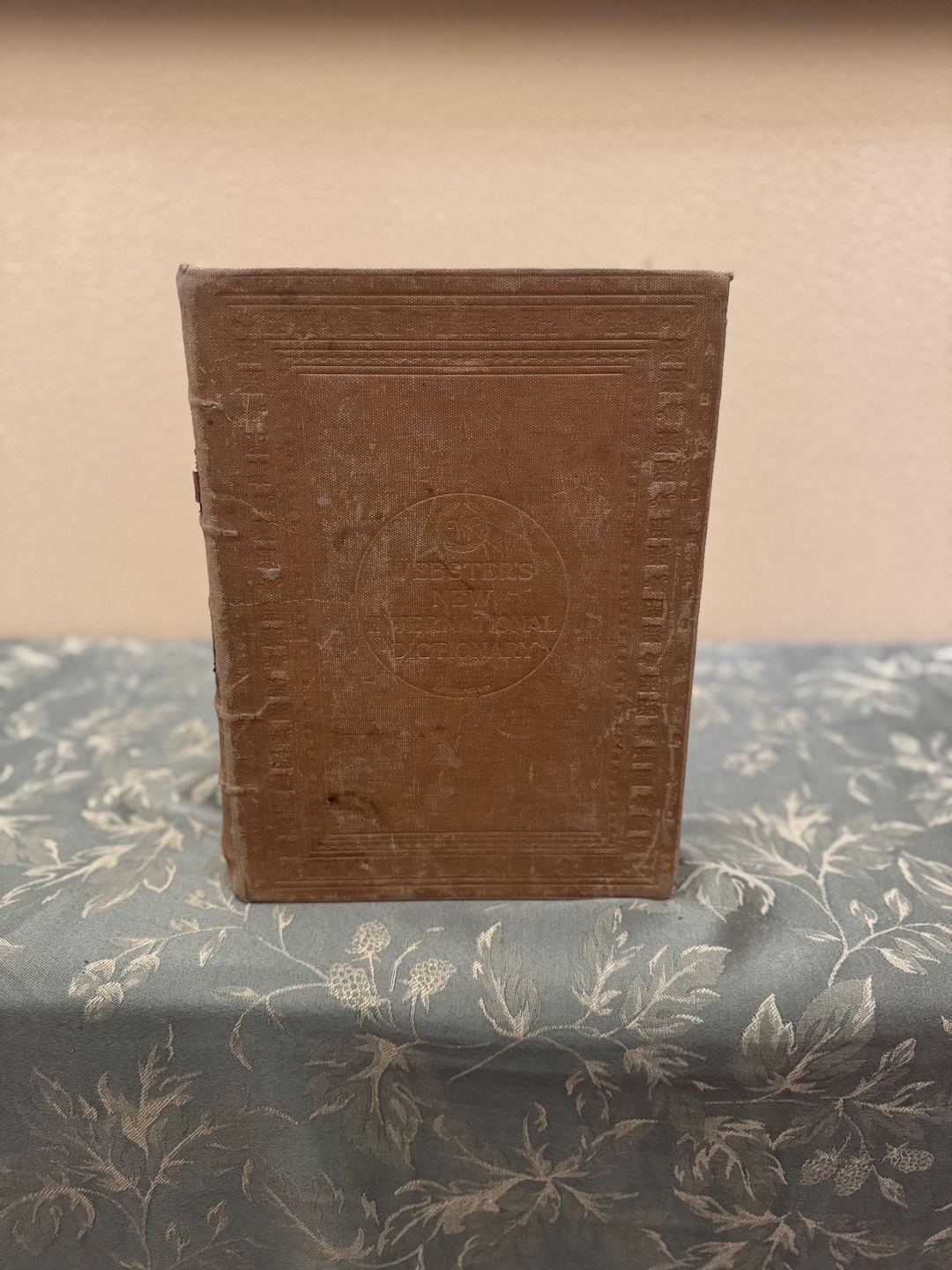 Rare 1922 Leather Bound Webster New International Dictionary of the ...