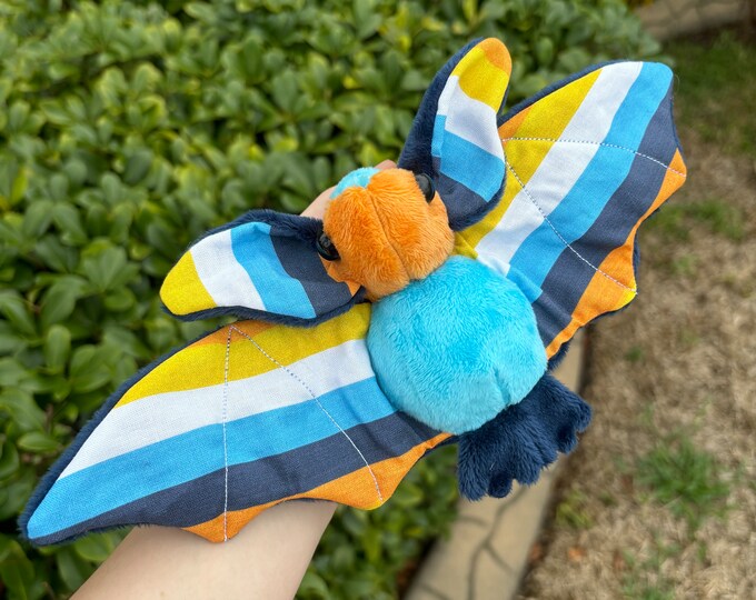 Aroace Bat Plushie Stuffed Animal Aromantic Asexual Pride - Etsy