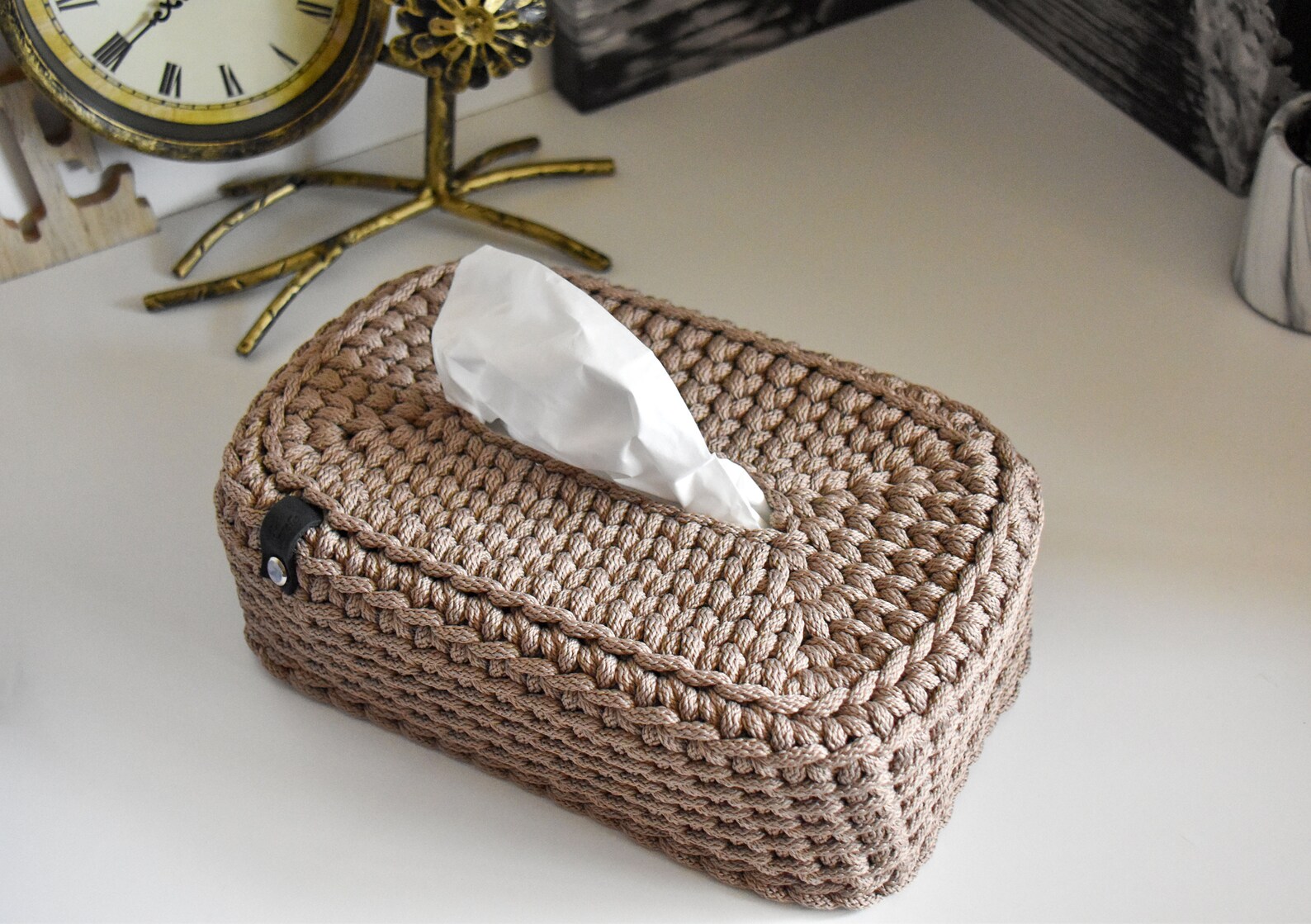 Napkins Holder Crochet Tissue Box Cover Crochet Home Decor | Etsy