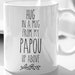 Papou Mug Grandpa Memorial Greek Mugs Memorial Funeral Gifts ...