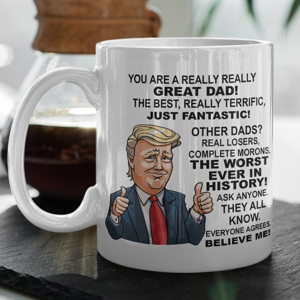 Trump Step Fathers Day Mug - Etsy