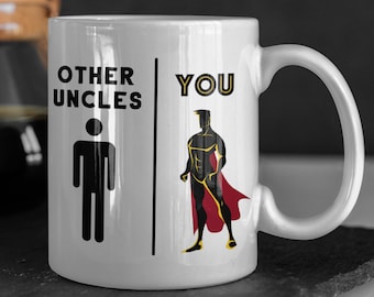 Uncle Superhero Gifts - Etsy