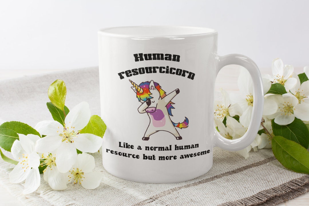 Human Resources Gifts Unicorn Mug Cup, Human Resources Mug Coworker ...