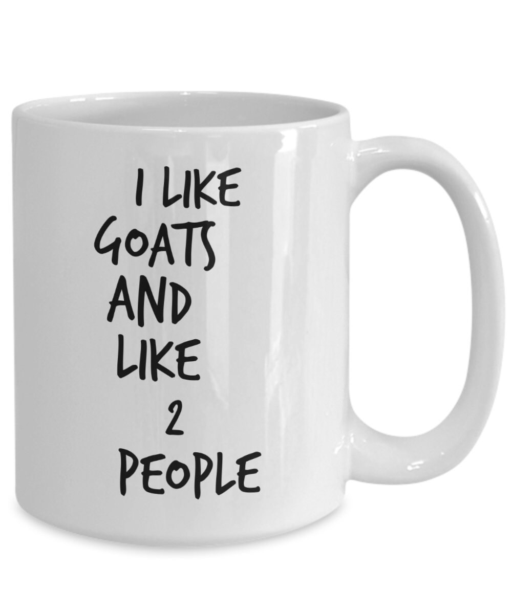 Goat Lover Gift Goat Mug, Rancher Gifts Minimalist Custom Travel Mug ...