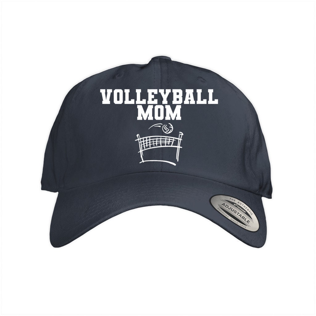 Volleyball Mom Custom Snapback Hat, Volleyball Gifts Mom Hat ...