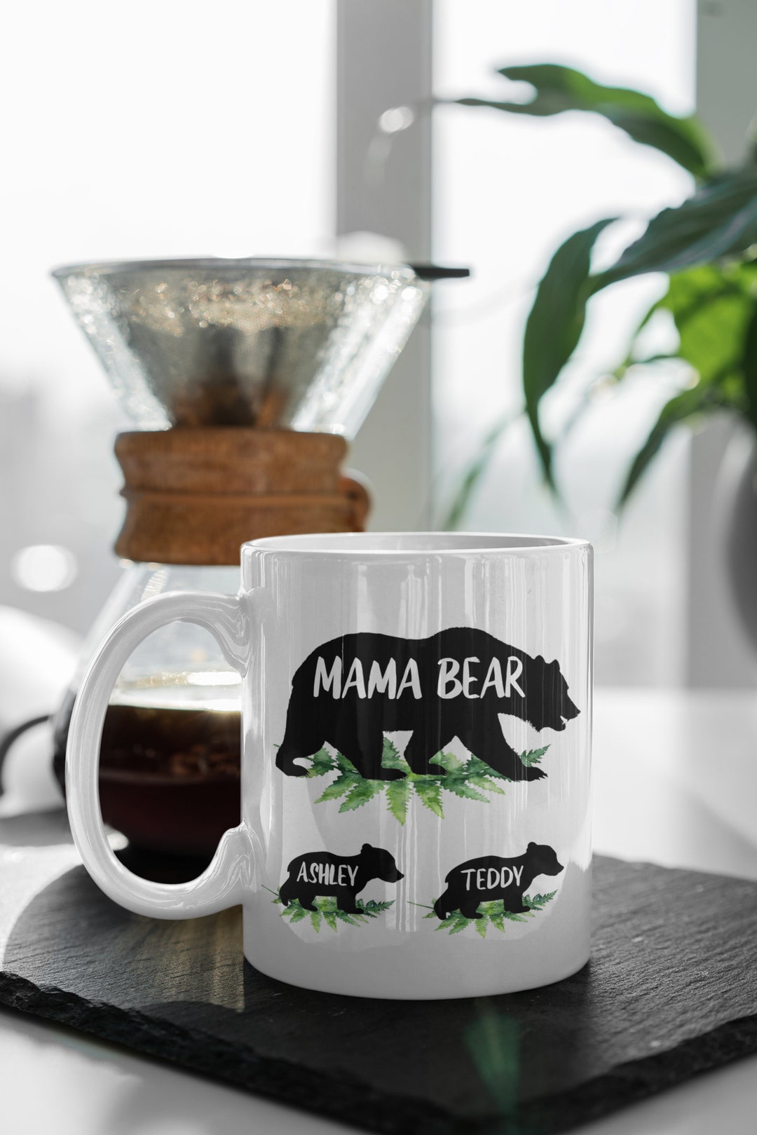 Mama Bear Baby Bear Mugs Personalized Expecting Mom Gifts, Mama Bear ...