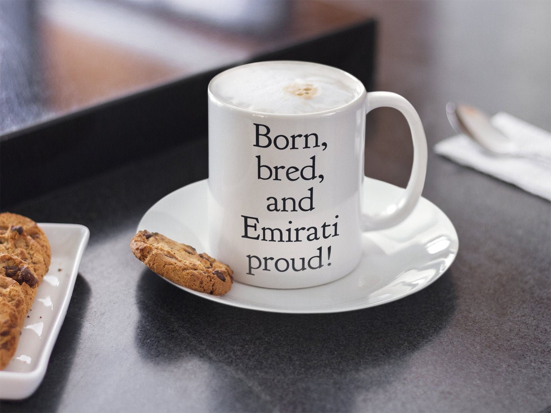 United Arab Emirates Coffee Mug, Emirati Funny Coworker Gift, Long ...