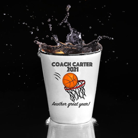 BASKETBALL GIFTS CUSTOM Shot Glasses Sports Gifts Basketball | Etsy