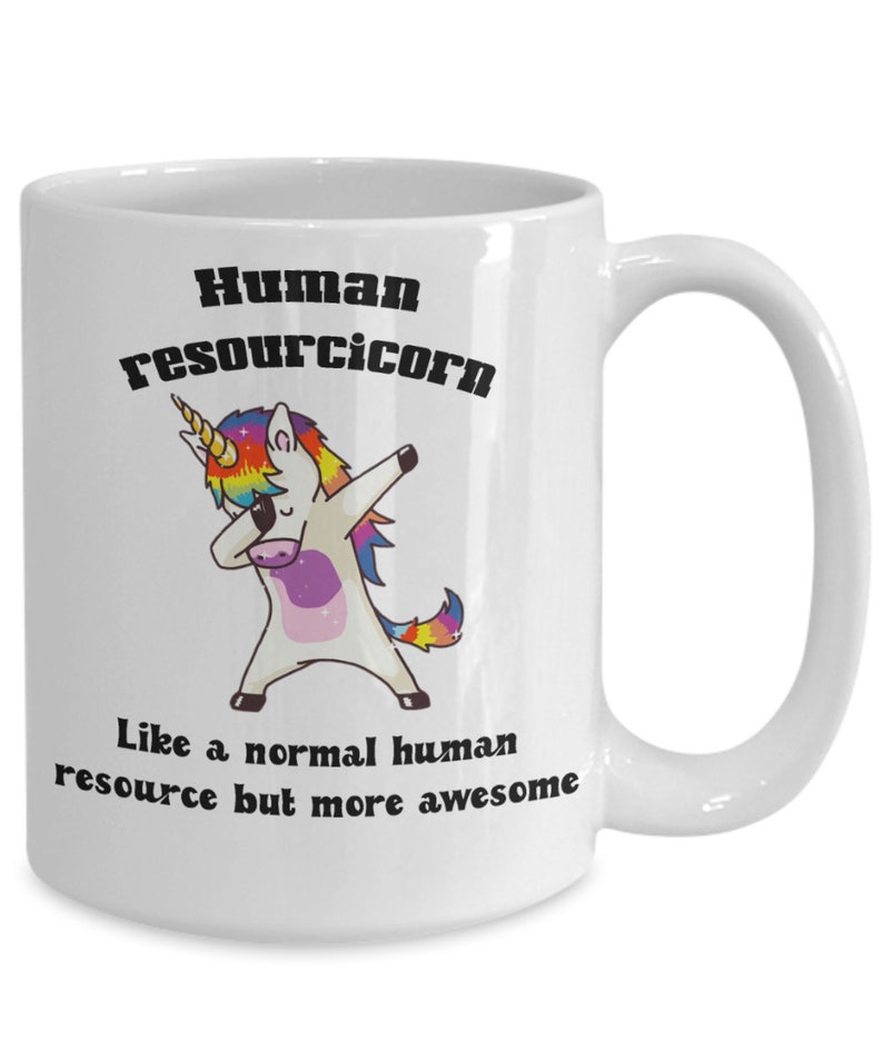 Human Resources Gifts Unicorn Mug Cup, Human Resources Mug Coworker ...