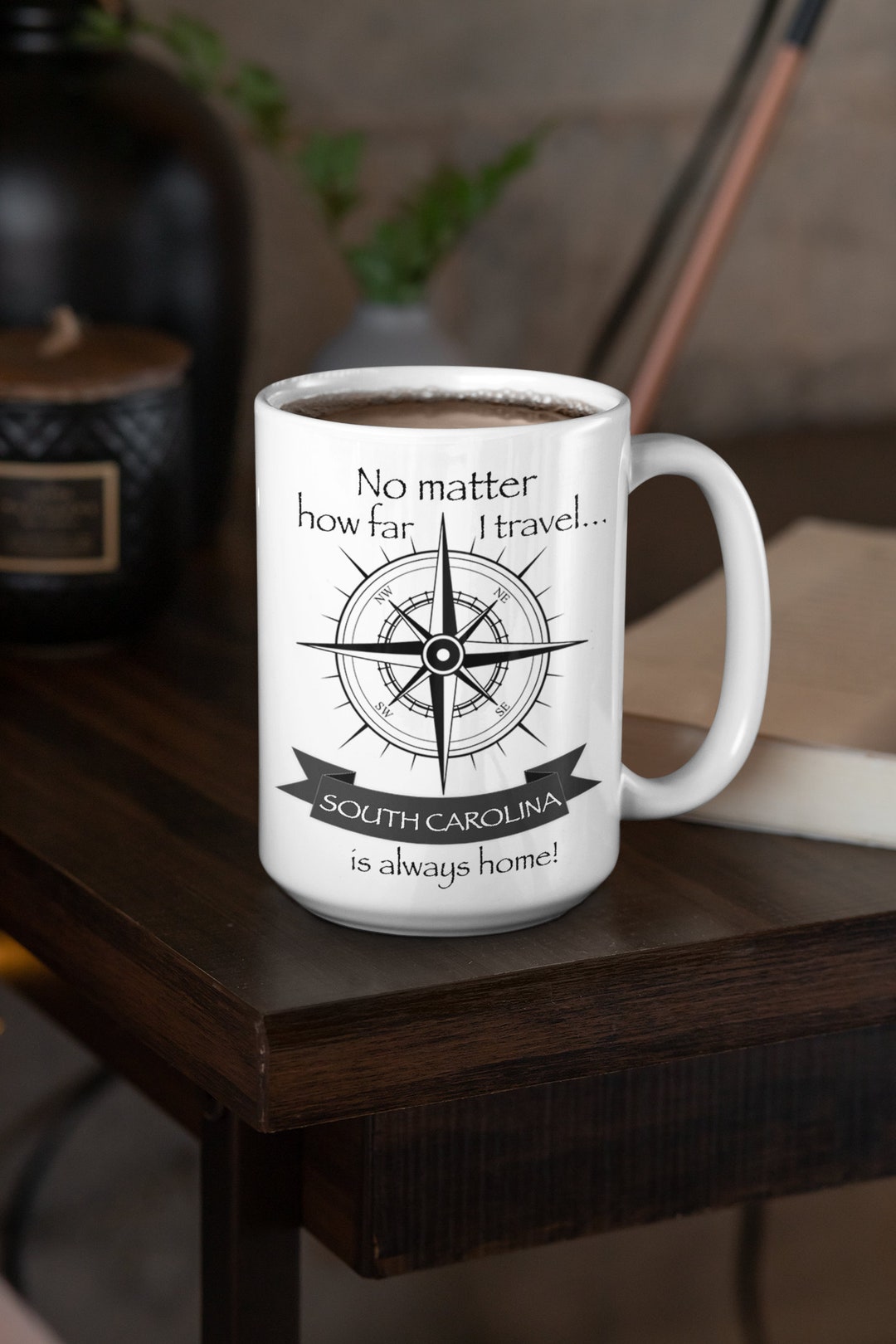 South Carolina State Coffee Mug for World Traveler, Best Friend Mug ...