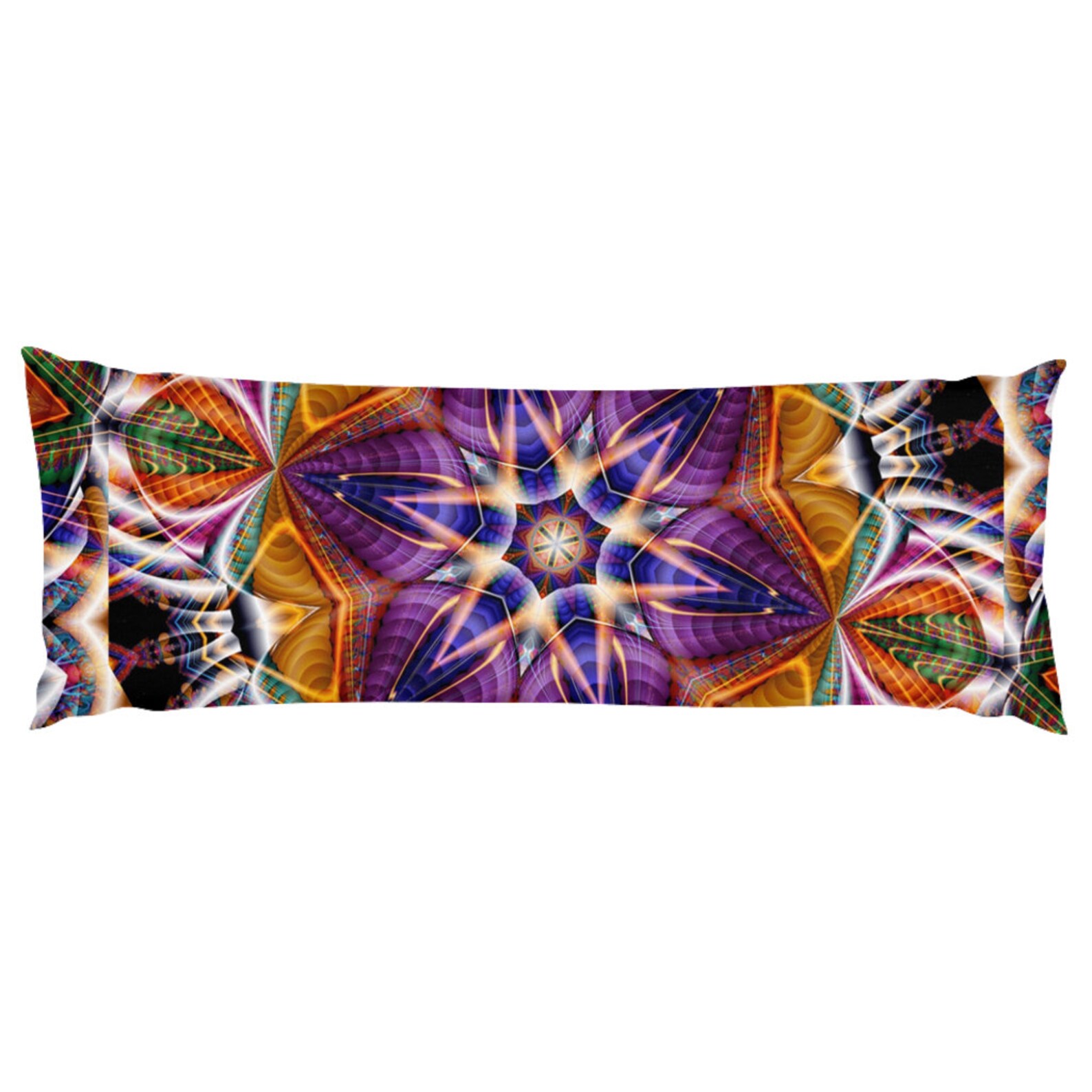 Mandala Pillows Custom Body Pillow Case Long Lumbar Pillow - Etsy