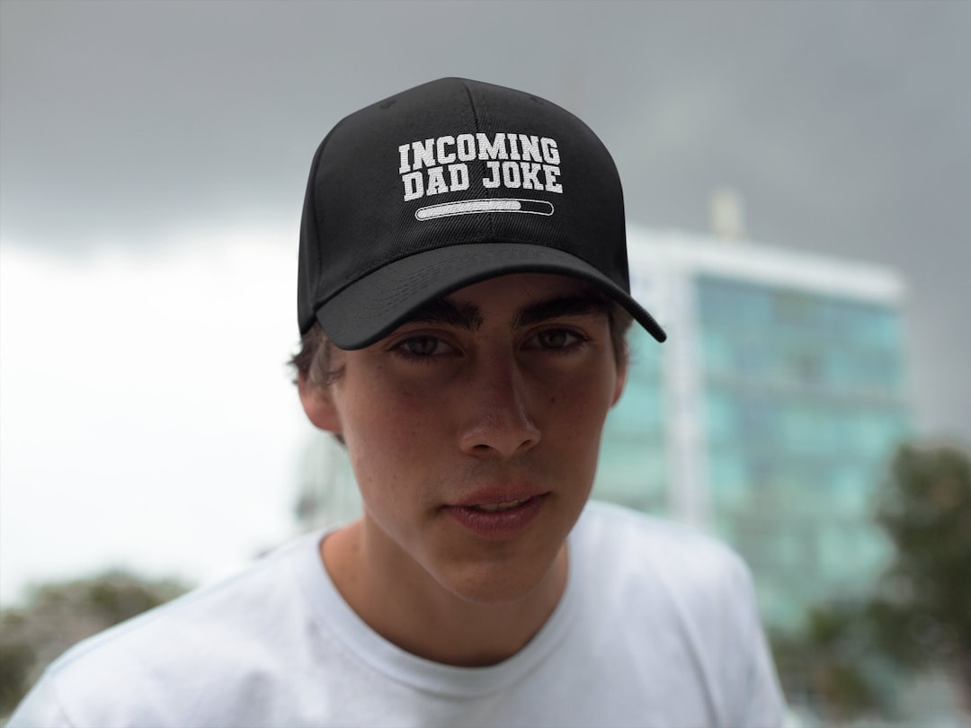 Dad Joke Incoming Loading Dad Cap, Dad Life Custom Snapback Hat, New ...