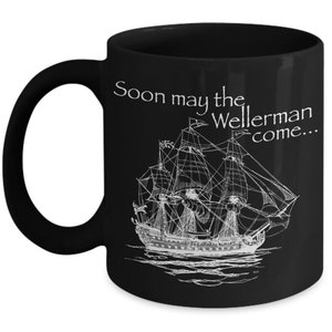 The Wellerman Sea Shanty Vintage Ship Coffee Mug, Billy of Tea Whaling ...