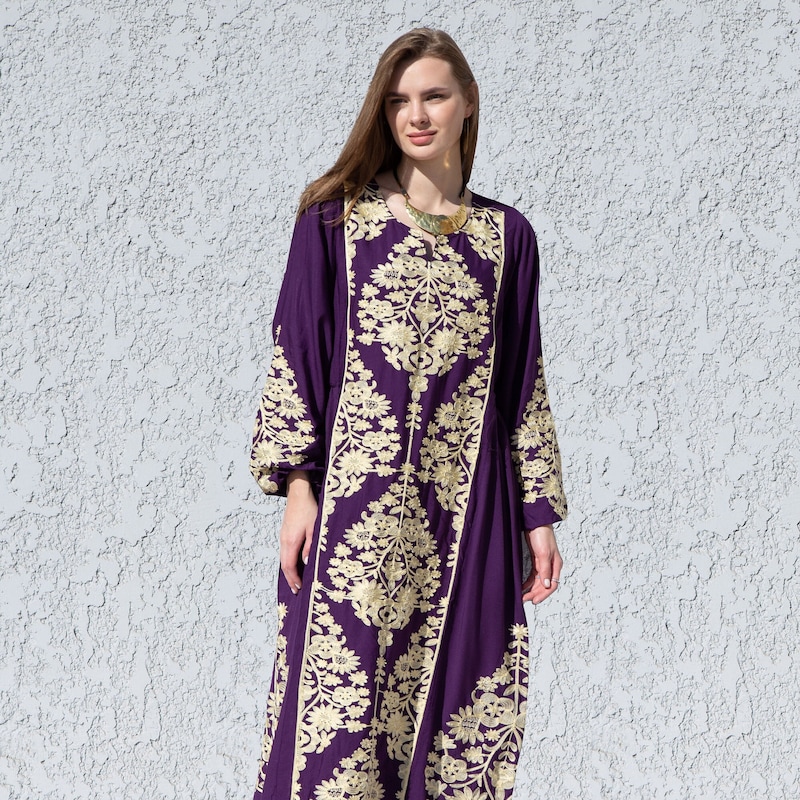 Egyptian Womens Galabeya - Etsy