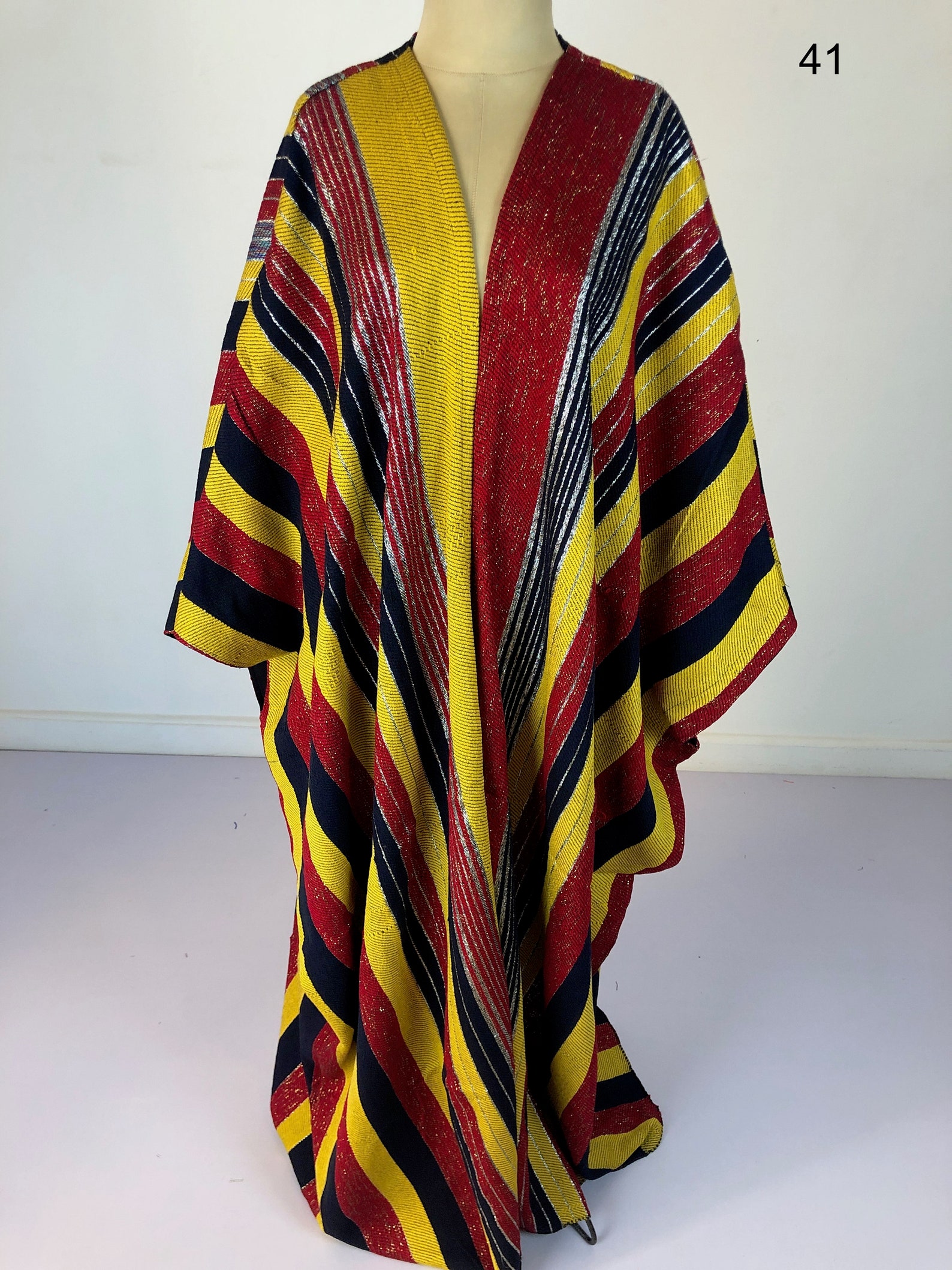 Stunning Rainbow Hand Loomed Kimono Winter Wool Kimono - Etsy