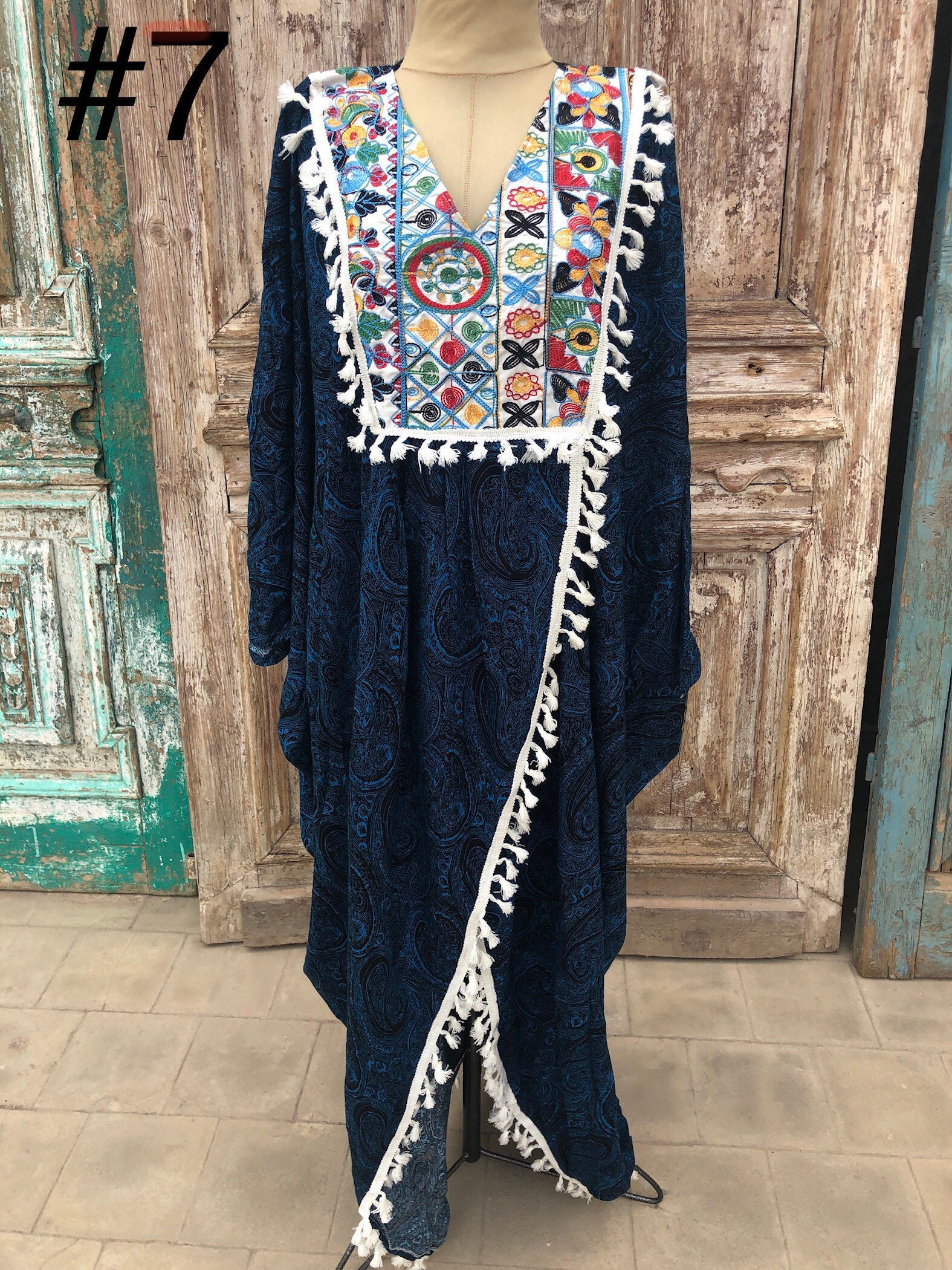 Striped black Caftan Caftans for women Loose fit caftan | Etsy