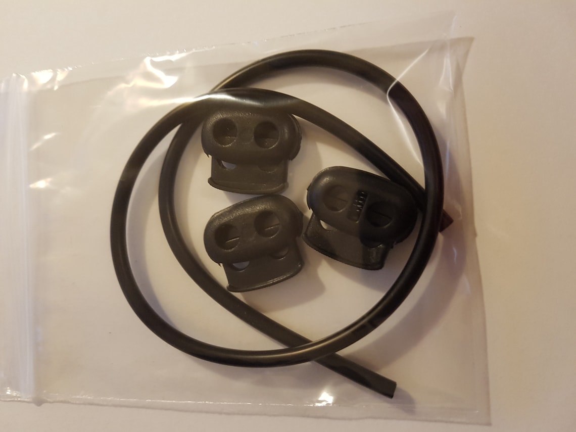 A Pair of Conductive Rubber Loop Electrodes (4mm Tube)-tens, Estim ...