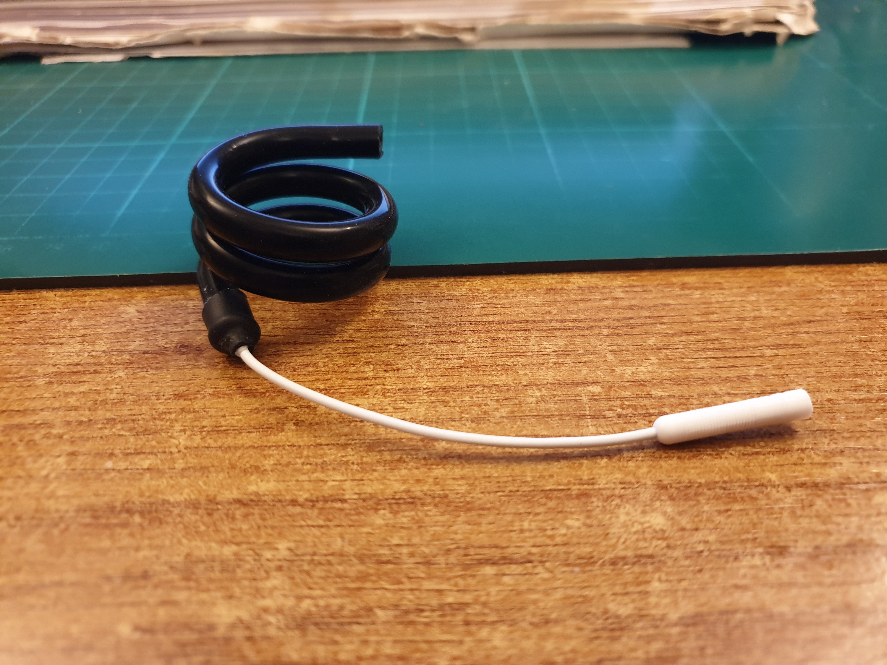 Estim Tens Conductive Rubber - Ring Electrodes 2 Loops - Etsy