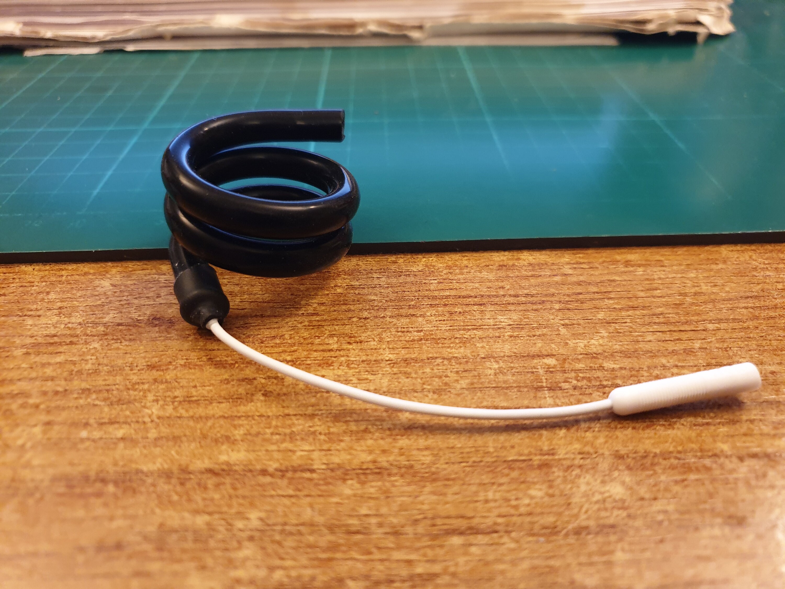 Estim Tens Conductive Rubber - Ring Electrodes 2 Loops - Etsy