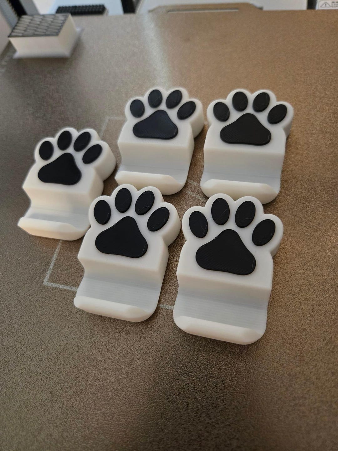 3D Printed Paw Phone Holder - Etsy