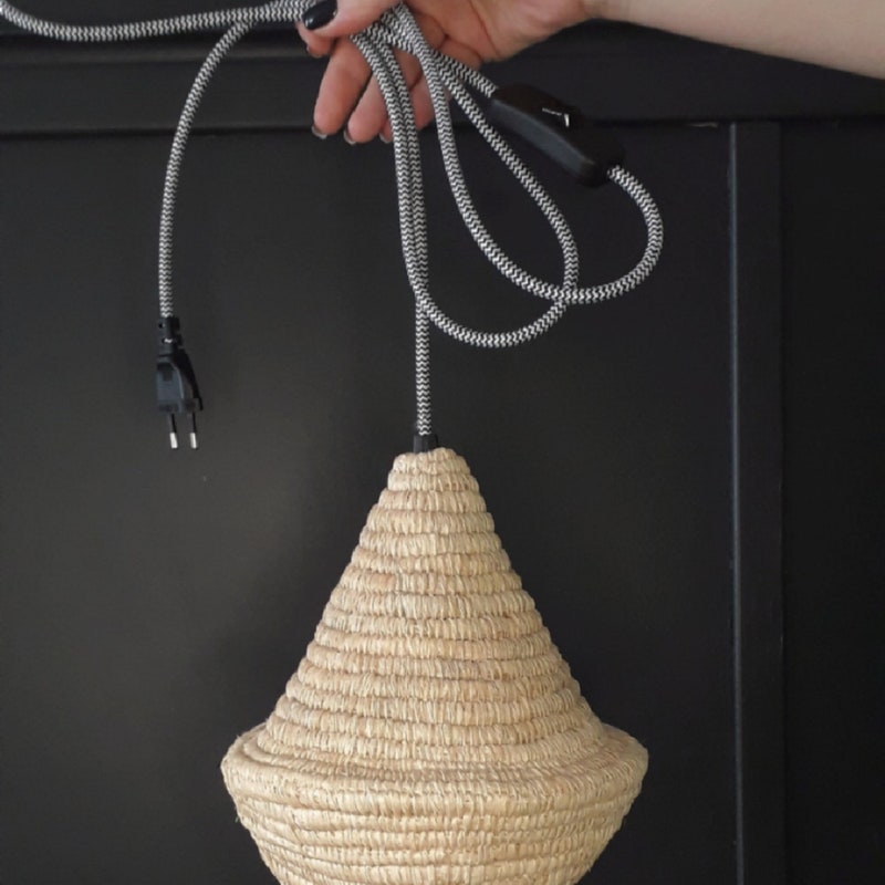 Straw Lampshade - Etsy