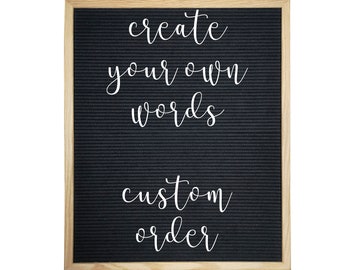 Letter board | Etsy