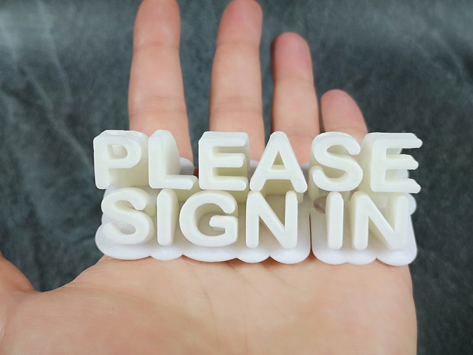 Please Sign In Desk Sign Reception Desk Office Sign Hotel | Etsy