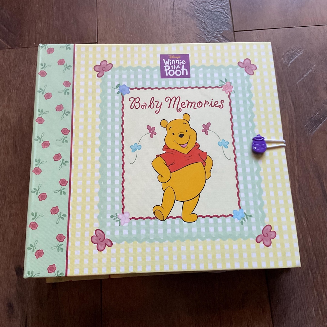 2002 Winnie the Pooh Baby Memory Book & Photo Album - Etsy