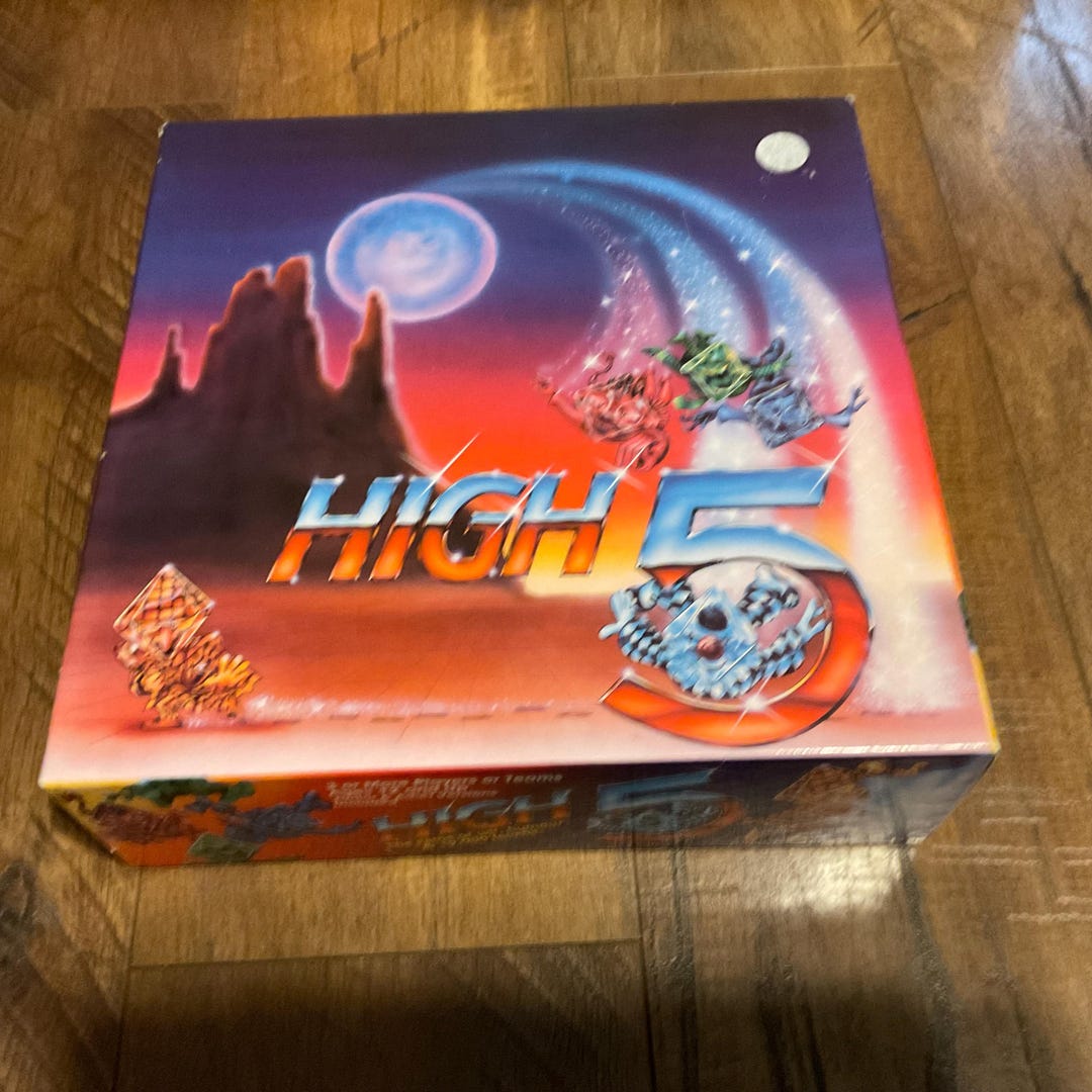 1992 Vintage HIGH 5 Game COMPLETE - Etsy