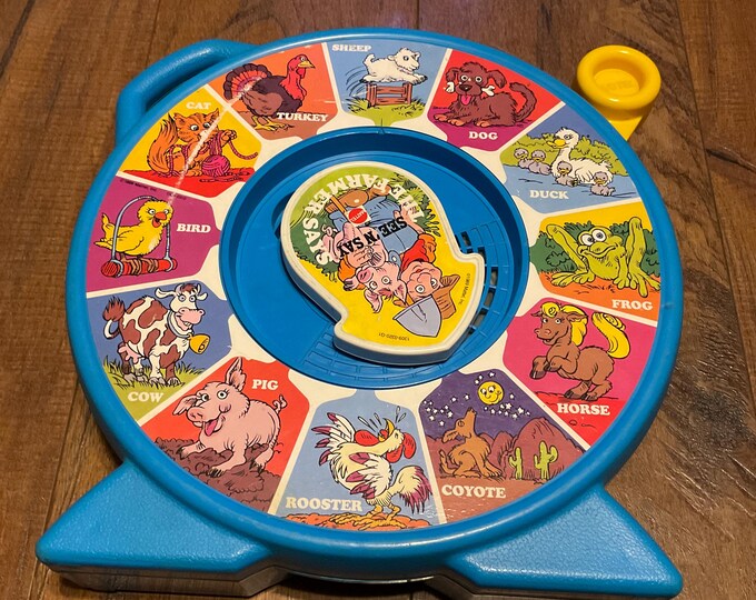 1989 Mattel See and Say Toy - Works - Etsy